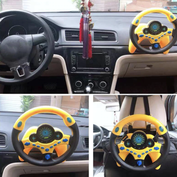 BABY'S MIMIC WHEEL Light Musical Steering Wheel for Children ...